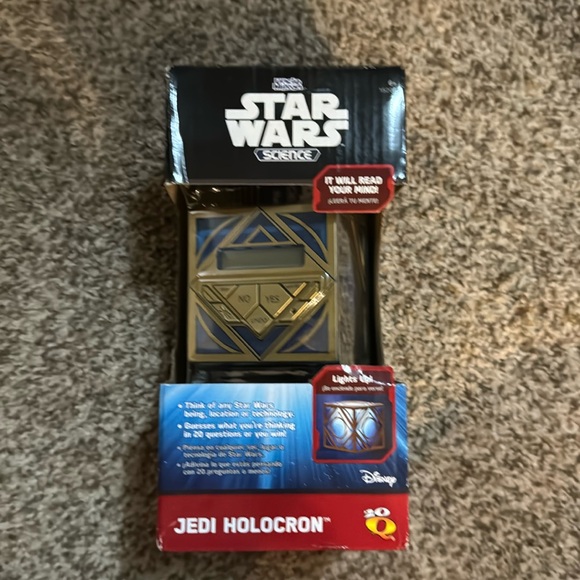 Disney | Games | Disney Jedi Holocron Star Wars Science Mind Reader Toy ...